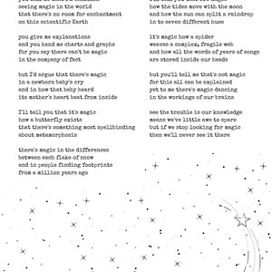 Magic - Original Poetry Print A4 (digital Download) - Etsy UK