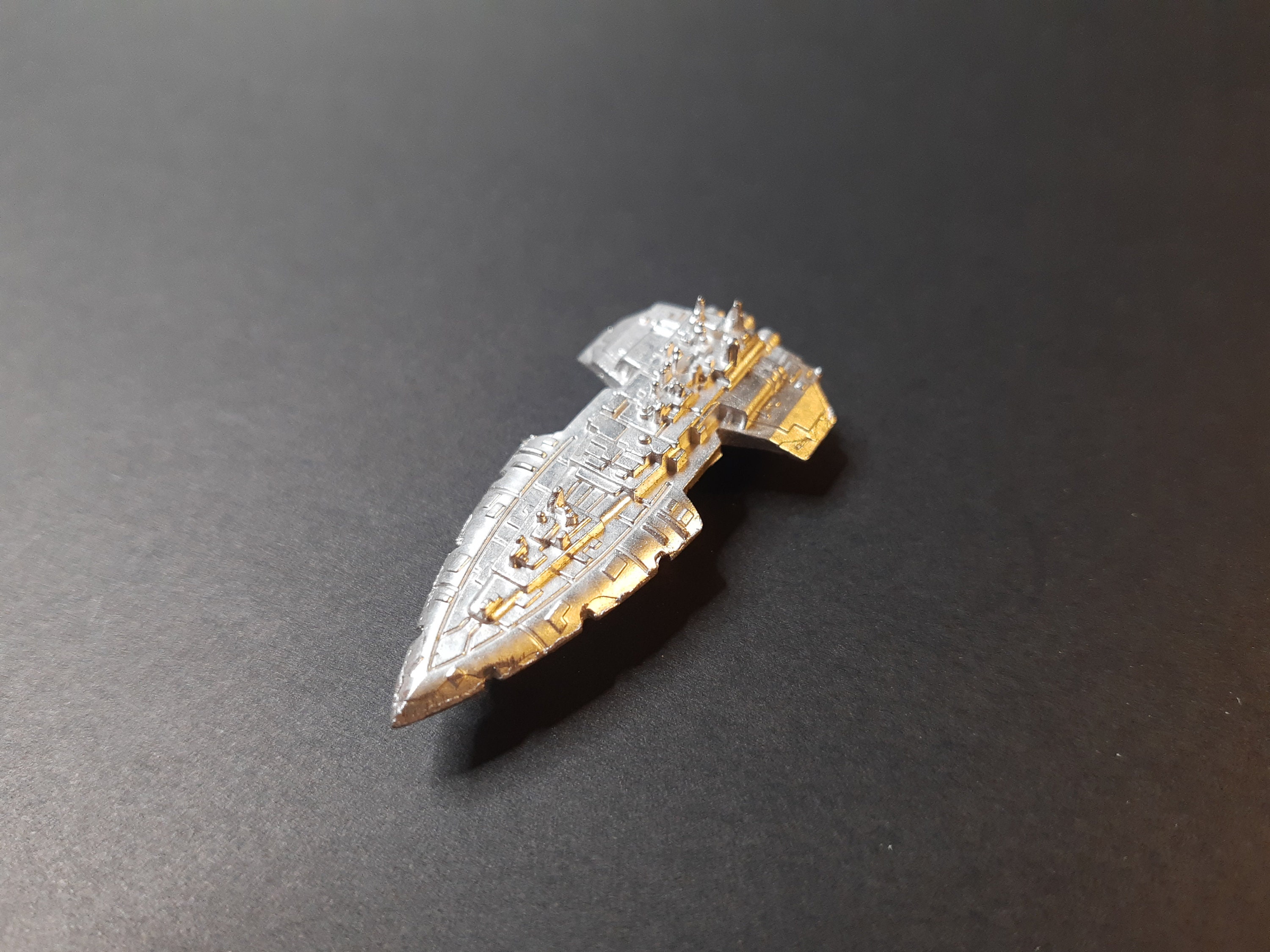 Twilight Imperium Dreadnought Model - Pewter Cast - Etsy