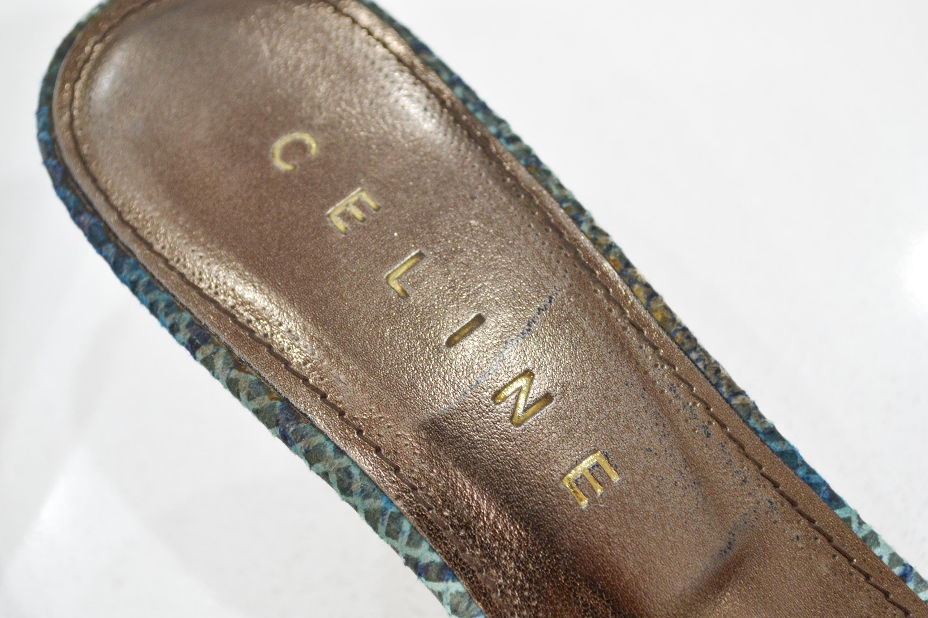 Vintage CELINE Mule Sandals - Etsy