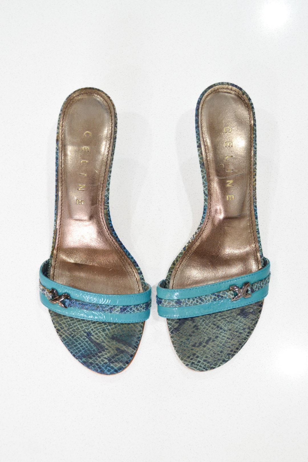 Vintage CELINE Mule Sandals - Etsy