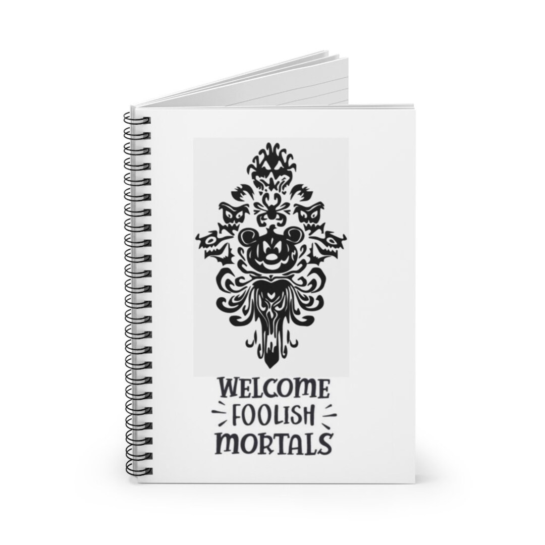 Haunted Mansion Inspired Notebook - Etsy