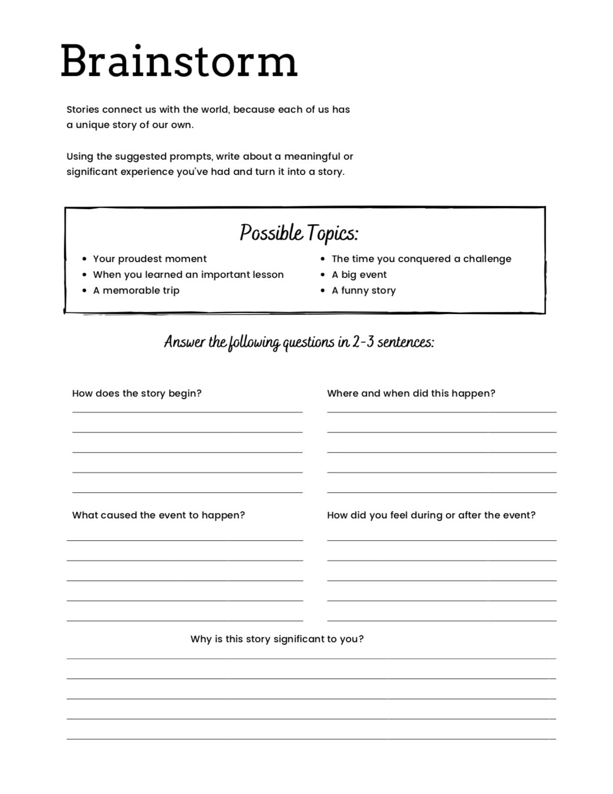 Digital Script Writing Prompts - Etsy