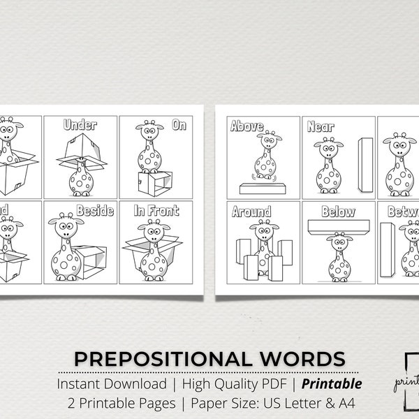 Montessori Parts of Speech - Etsy