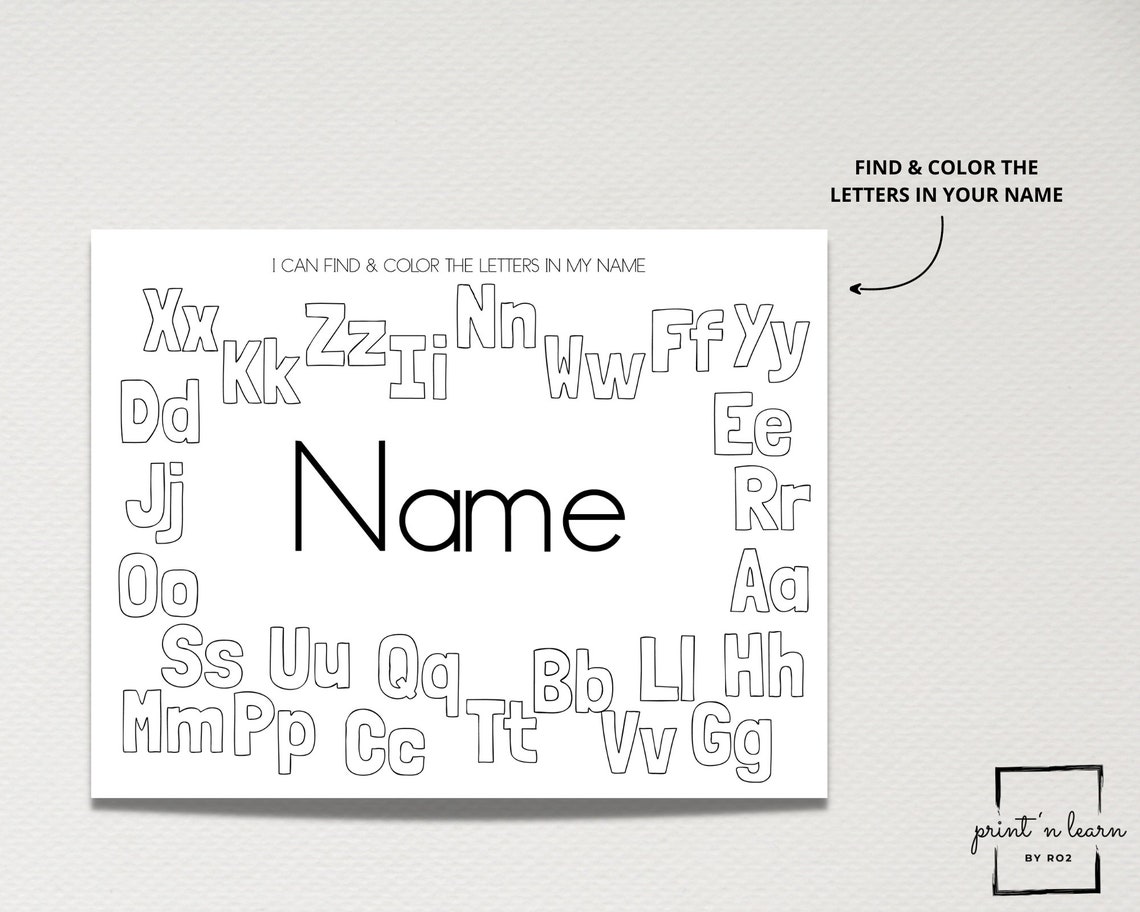 EDITABLE Name Tracing Packet, Handwriting Practice, Name Writing, Name ...