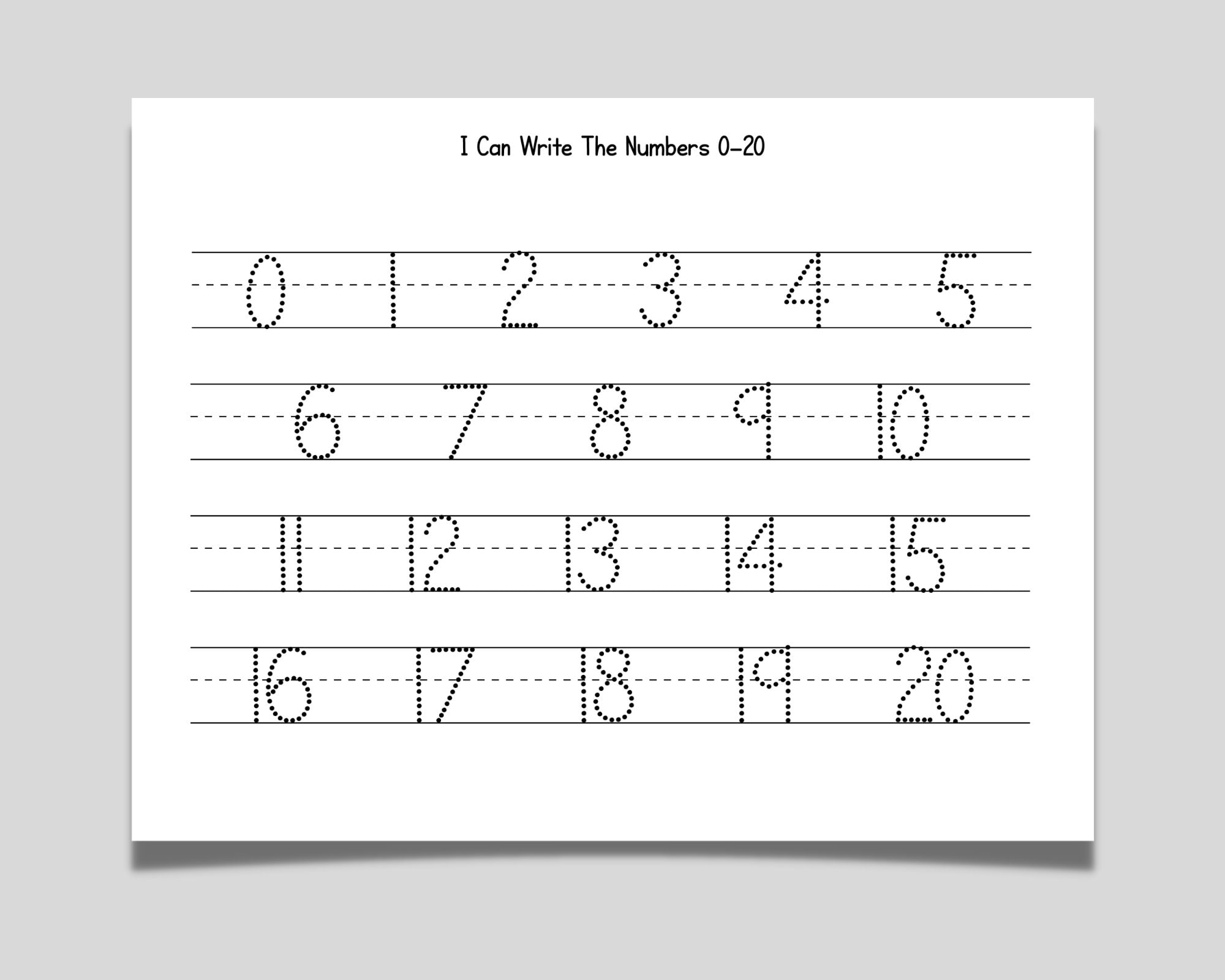 Custom Name Tracing Packet Handwriting Practice Name - Etsy