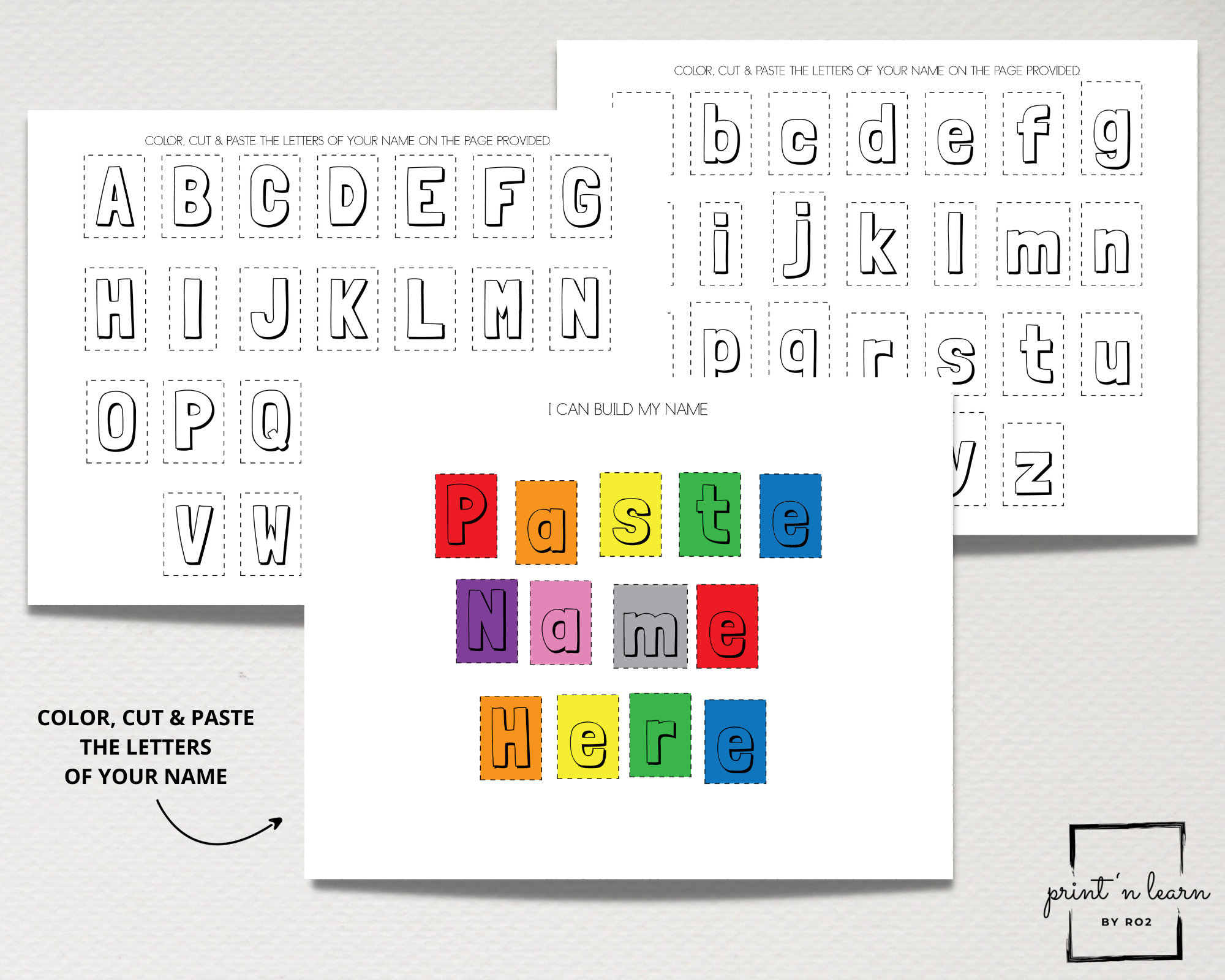 EDITABLE Name Tracing Packet, Handwriting Practice, Name Writing, Name ...