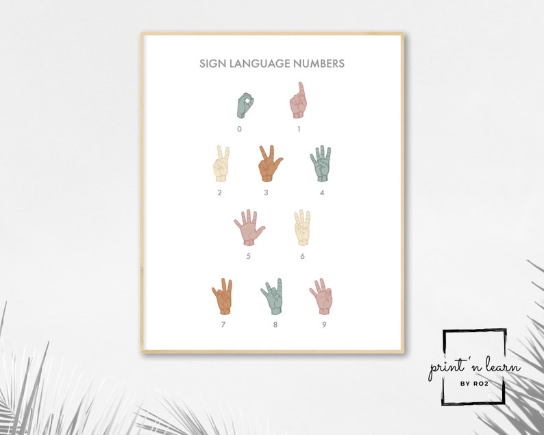 ASL, American Sign Language, Homeschool Printables, Educational ...