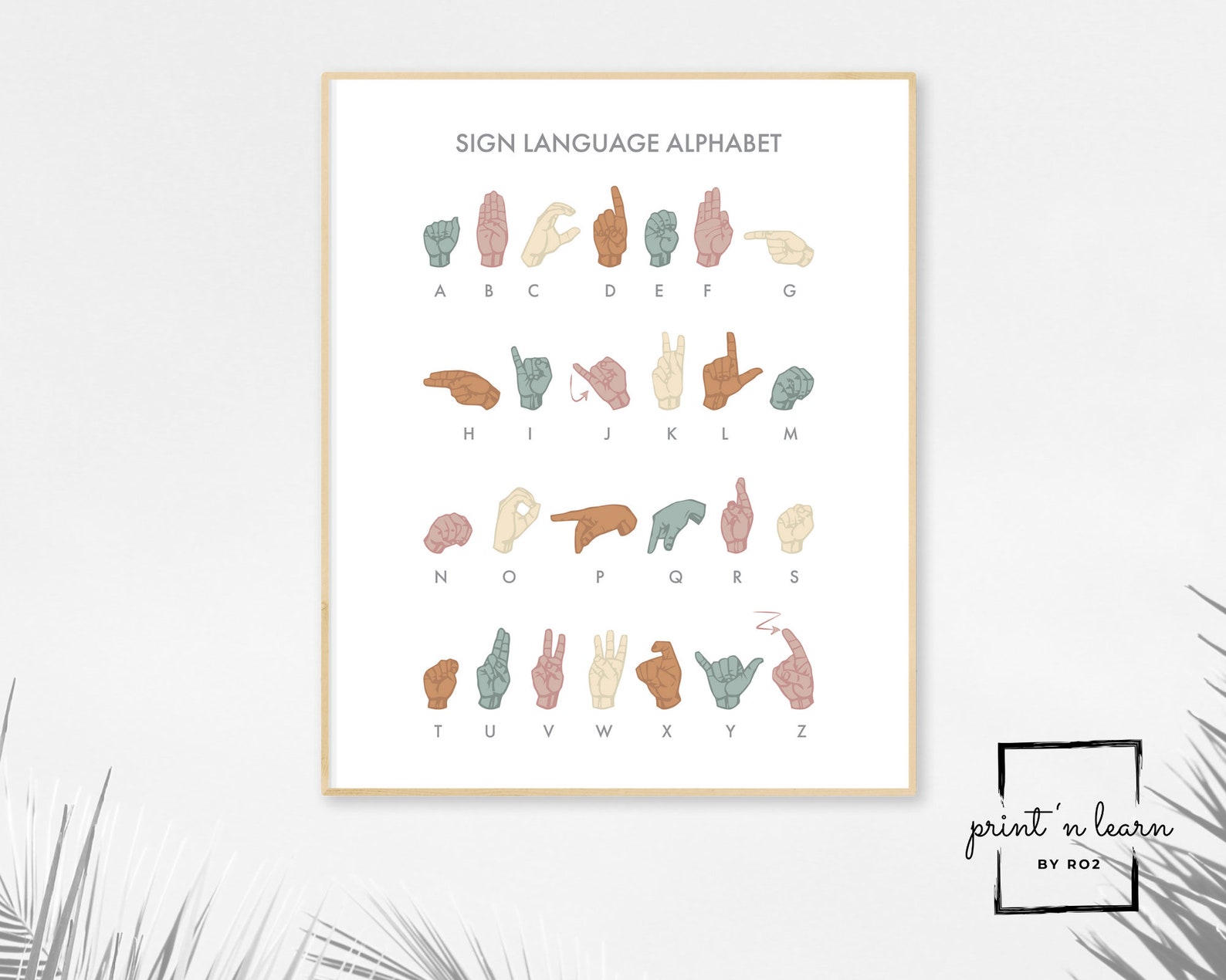 ASL, American Sign Language, Homeschool Printables, Educational ...