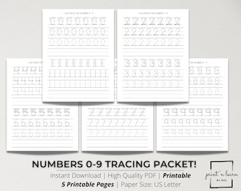 10 Printable Beginning Letters Worksheets for Kindergarten - Etsy