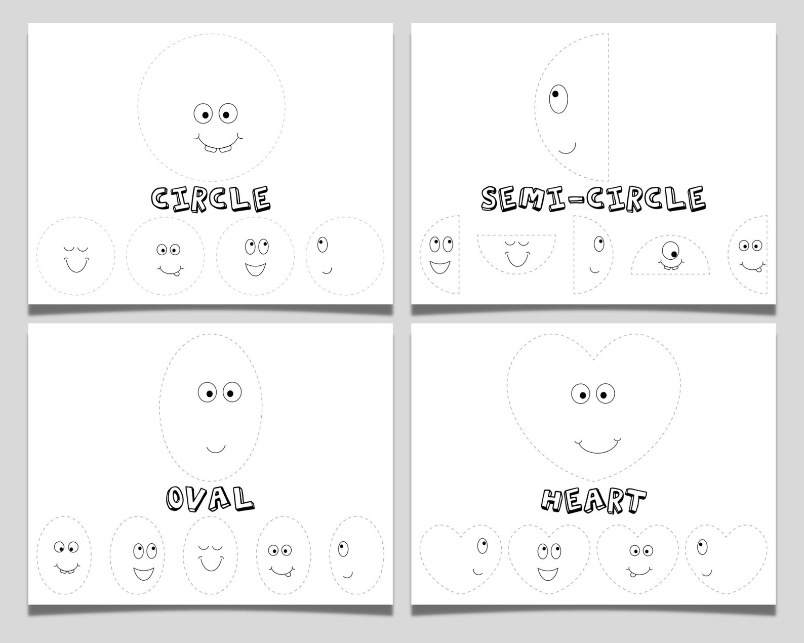 Shape Tracing Basic Shapes Worksheet Preschool Shape Tracing Shapes 