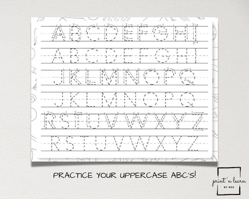 EDITABLE Name Tracing Packet Handwriting Practice Name - Etsy