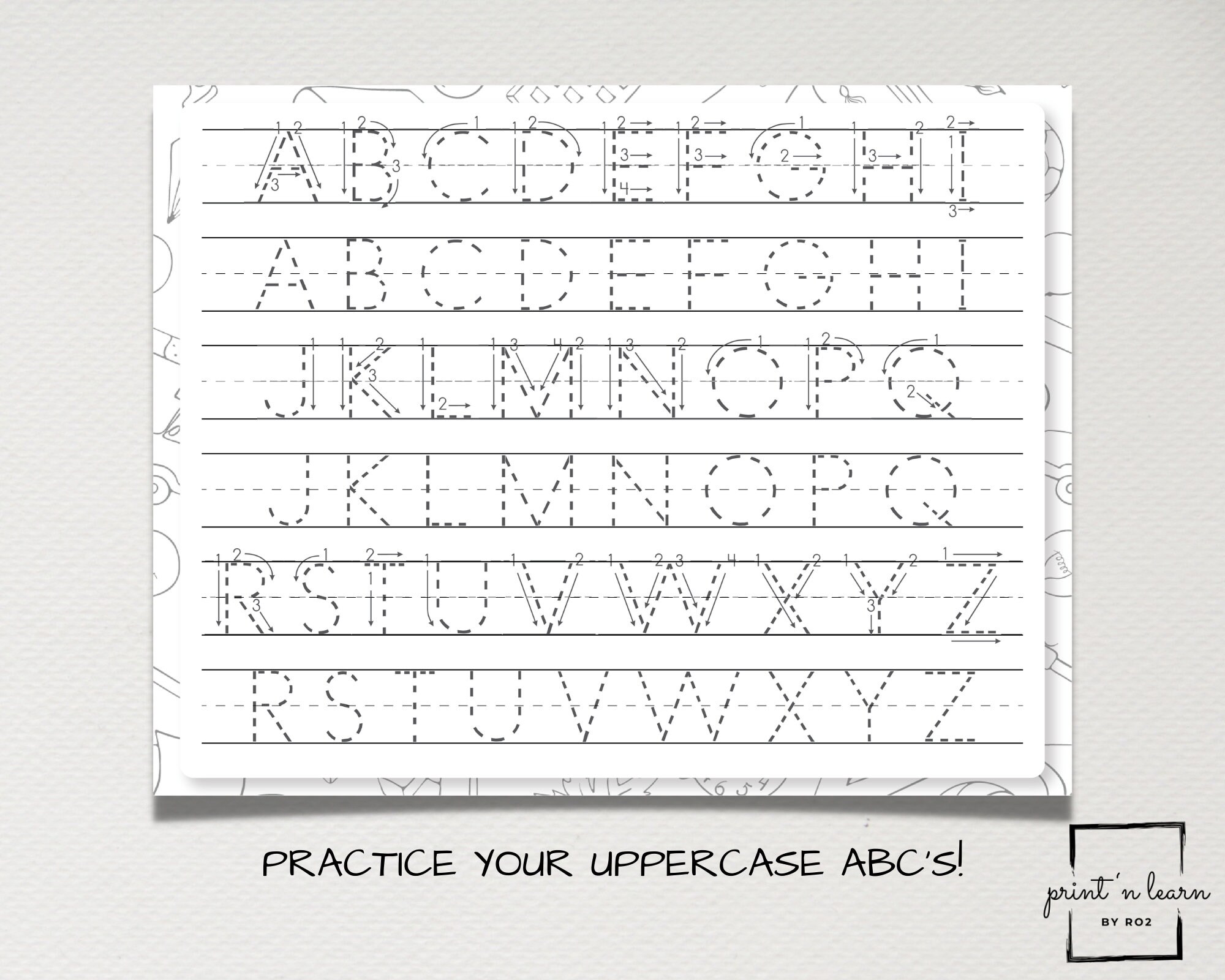 EDITABLE Name Tracing Packet Handwriting Practice Name - Etsy