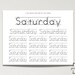 Days of the Week Tracing Packet, Handwriting Practice, Tracing ...