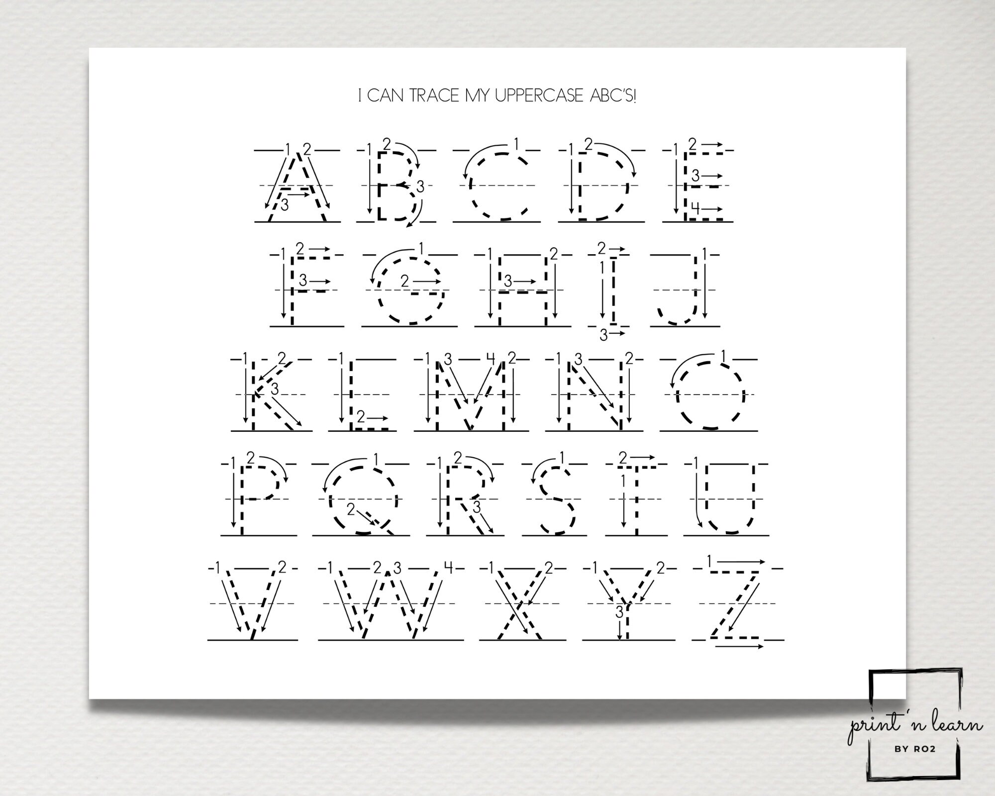 Custom Name Tracing Packet, Handwriting Practice, Name Writing, Name ...