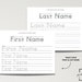 EDITABLE Name Tracing Packet, Handwriting Practice, Name Writing, Name ...