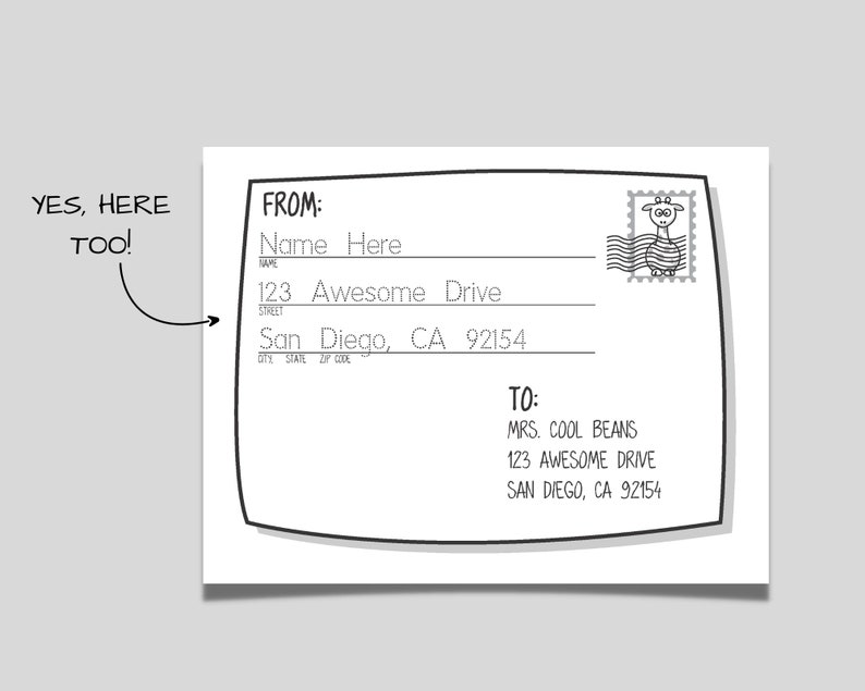 Address Tracing Sheet, I Know My Address, Address Worksheet, Address ...