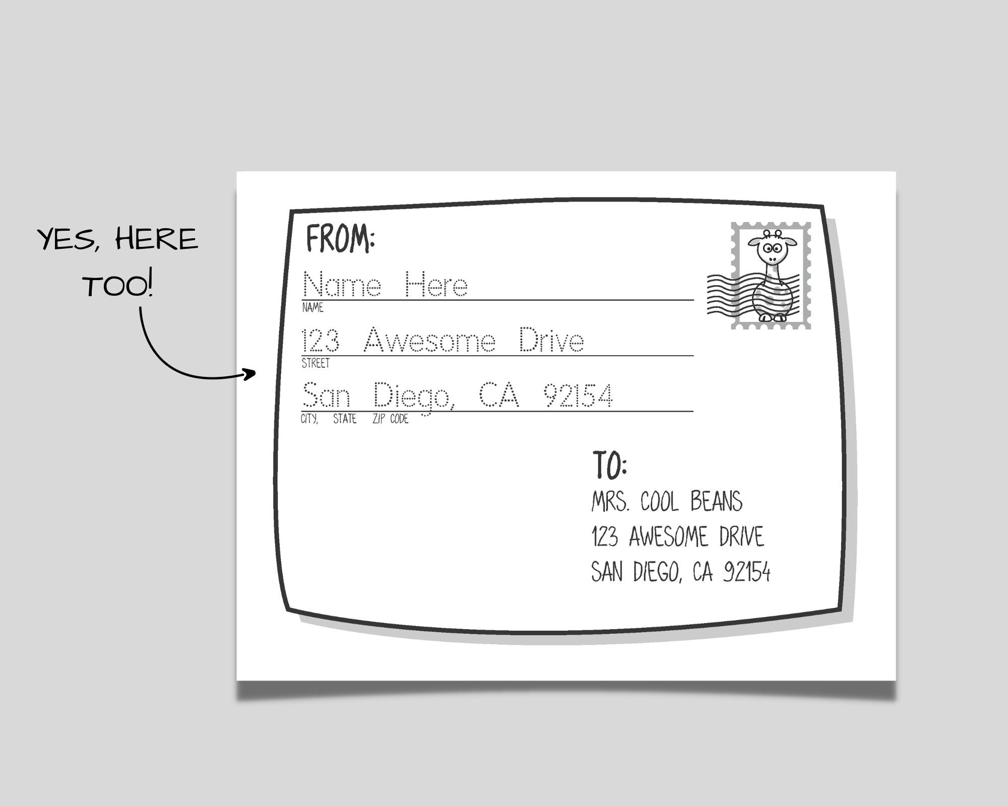 Address Tracing Sheet, I Know My Address, Address Worksheet, Address ...