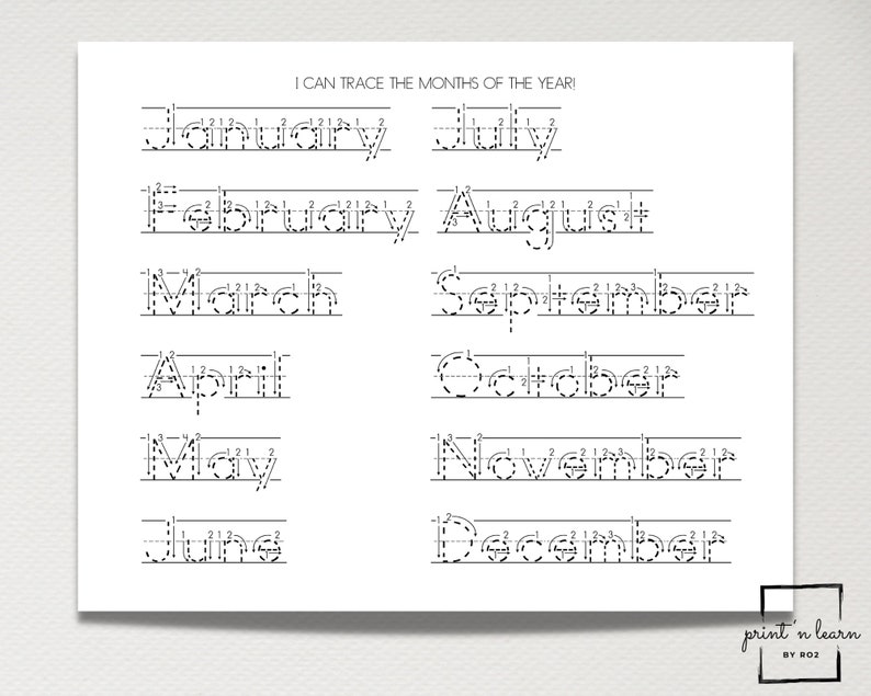 Custom Name Tracing Packet, Handwriting Practice, Name Writing, Name ...