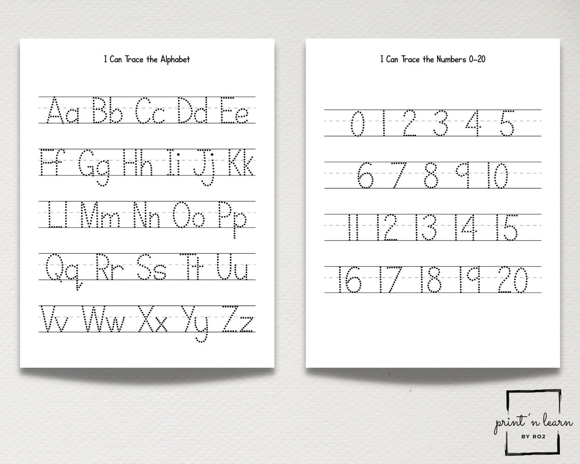 Custom Name Tracing Packet, Handwriting Practice, Name Writing, Name ...