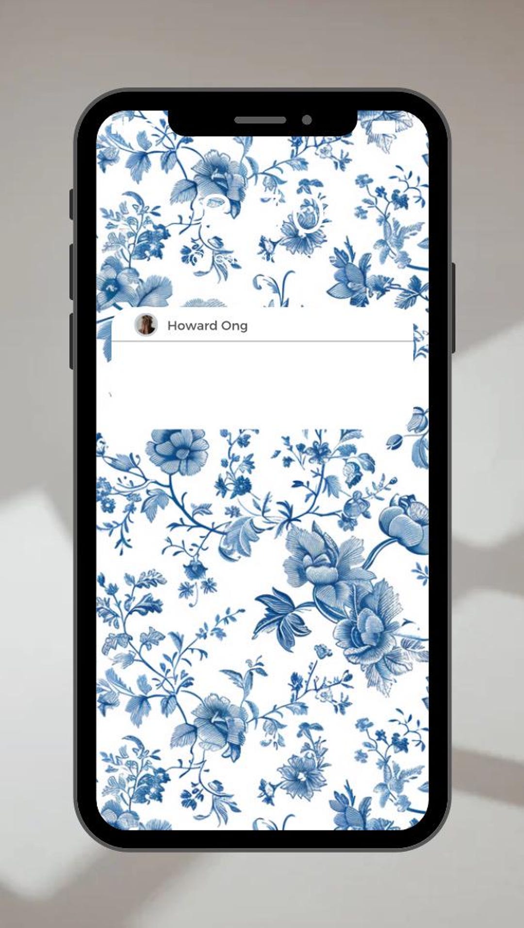 Blue Roses Coquette Fancy iPhone Wallpaper Lock Screen Background ...