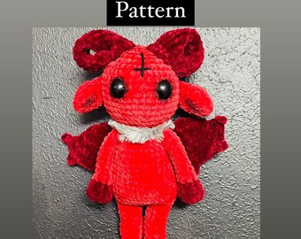 PATTERN ONLY - Jersey Devil Crochet Pattern - Etsy