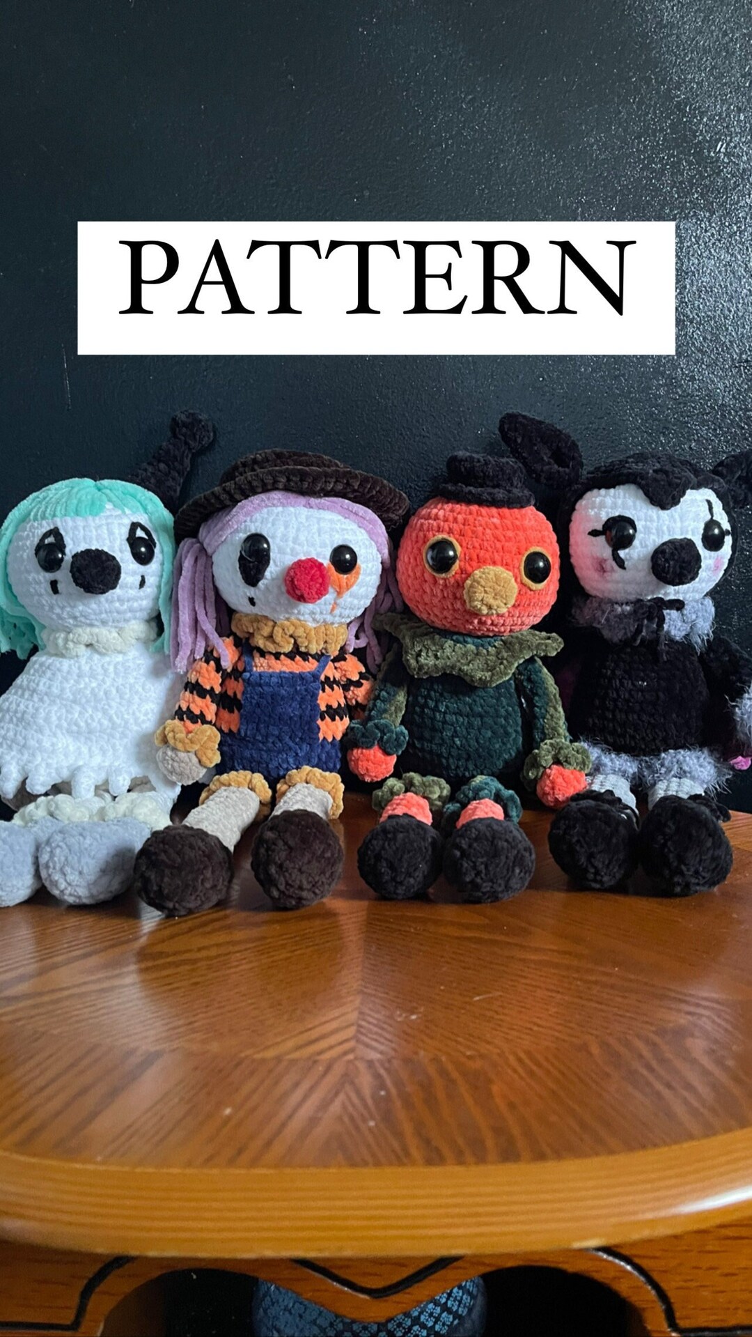 Halloween Pals Pattern - Etsy