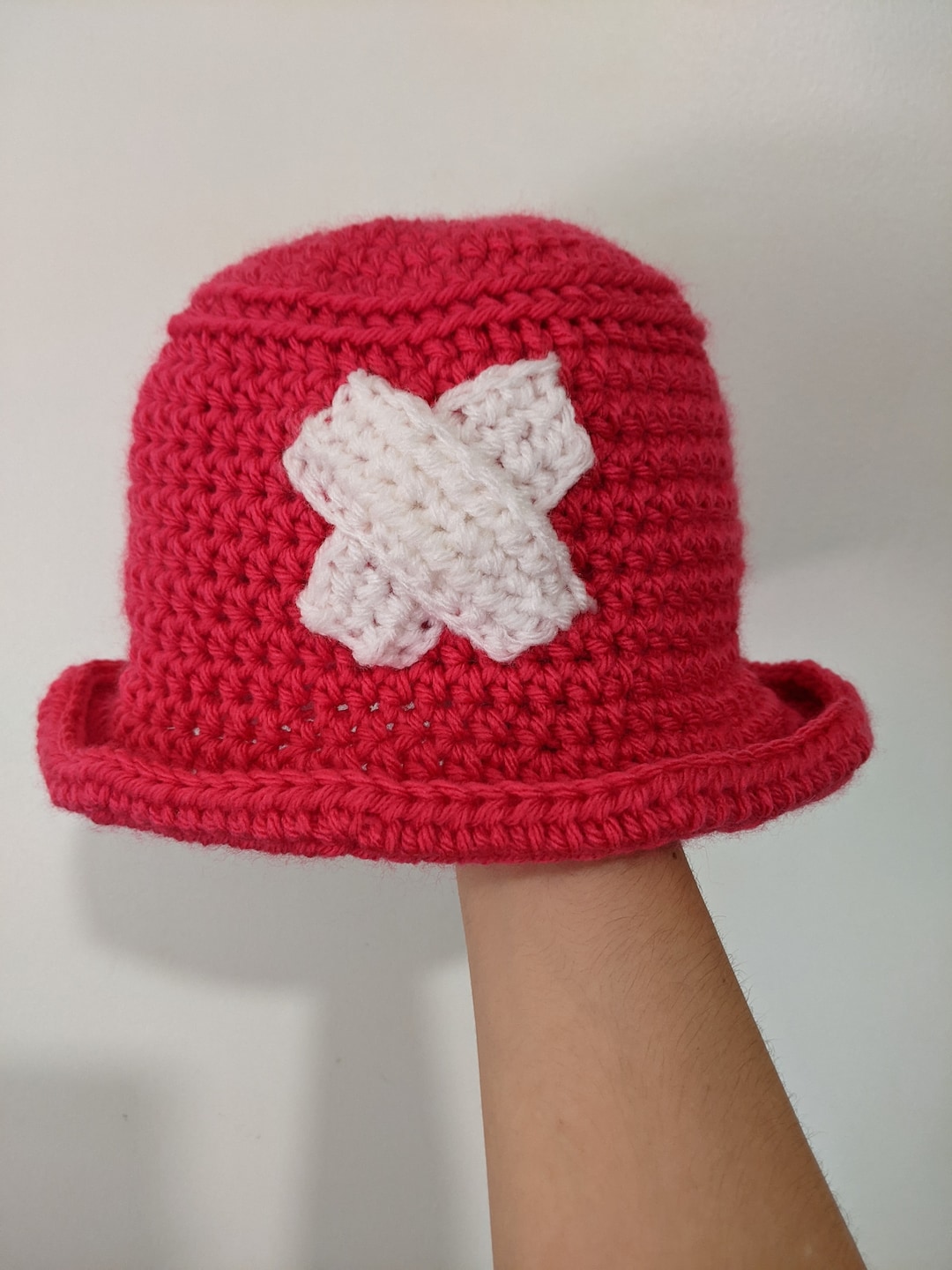 Anime Crochet Chopper Bucket Hat - Etsy