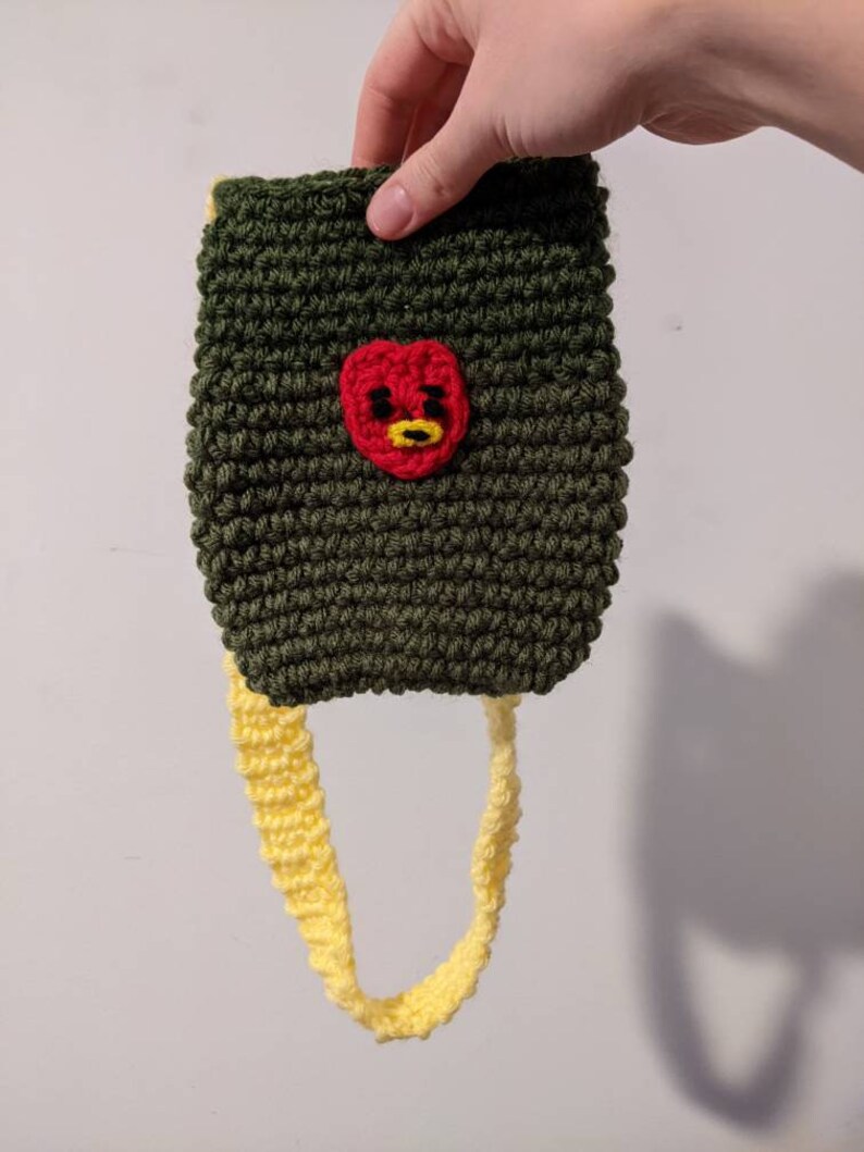BT21 / BTS Inspired Crochet Phone Pouches - Etsy