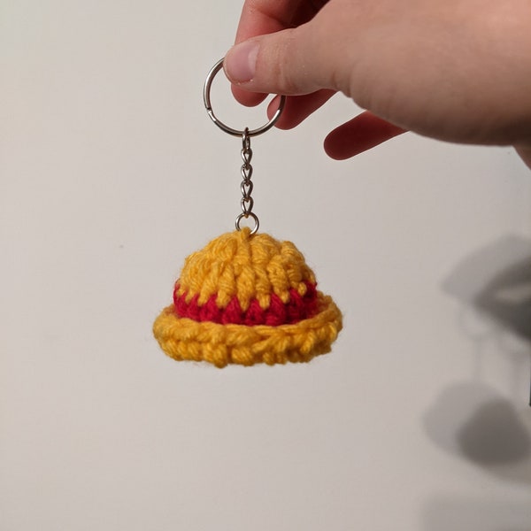 Luffy Anime Keychain - Etsy