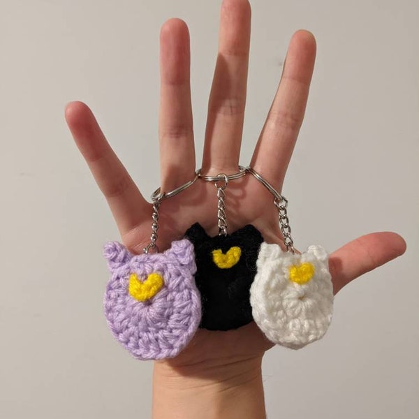 Crochet Anime Keychain - Etsy