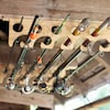Ceiling Fishing Rod Wall Rack for 10 Rods | Wall Stand | Pole Organizer ...