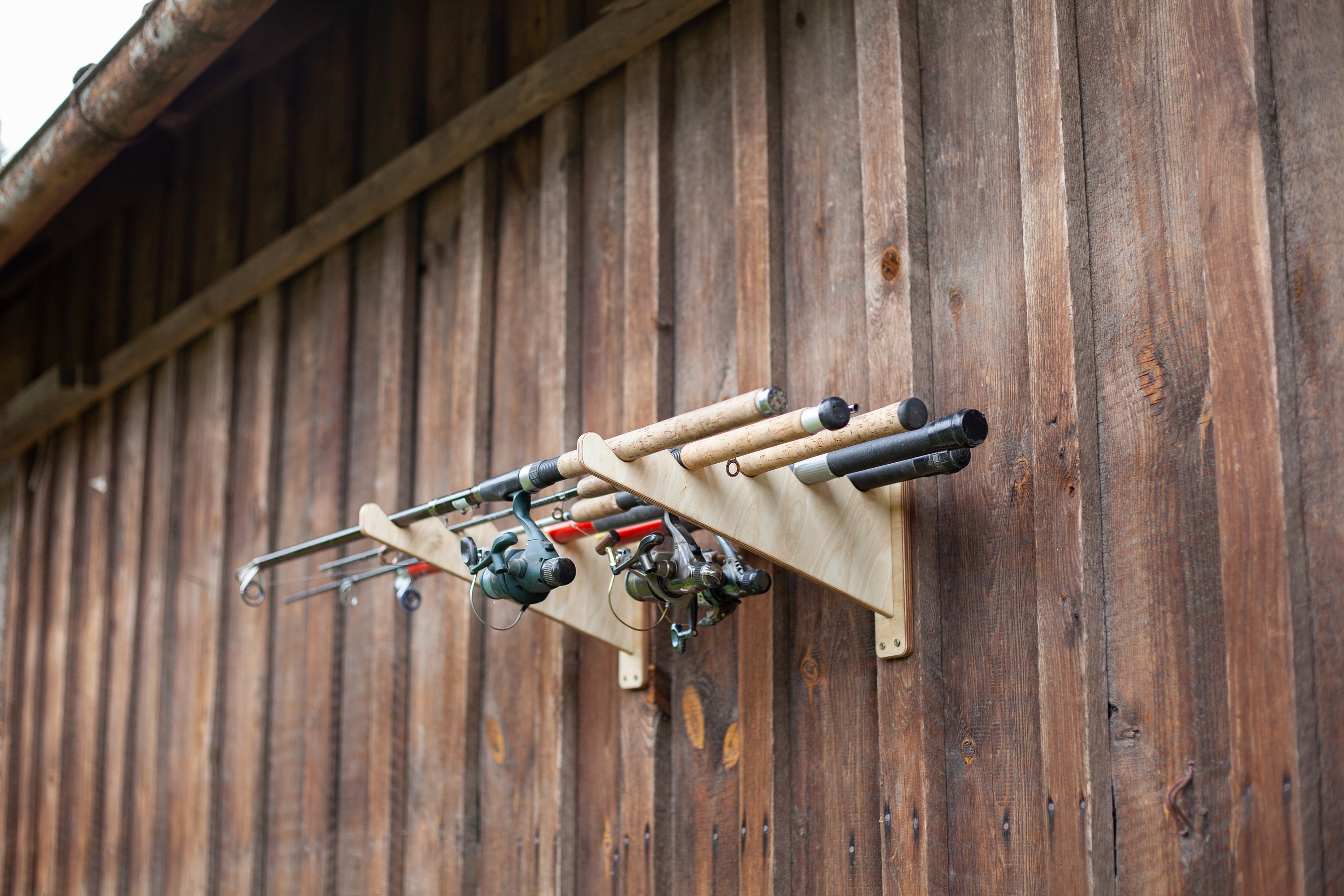 Small Space Fishing Rod Storage,fishing Rod Rack Holder, Pole Rack ...