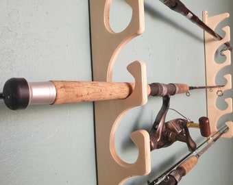 Fishing Rod Display Rack - Etsy