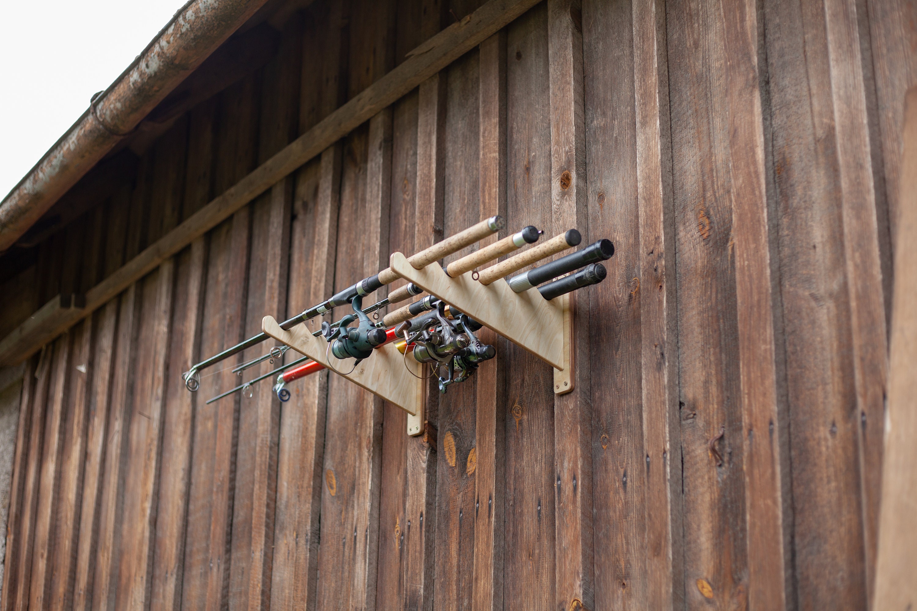 Small Space Fishing Rod Storage,fishing Rod Rack Holder, Pole Rack ...