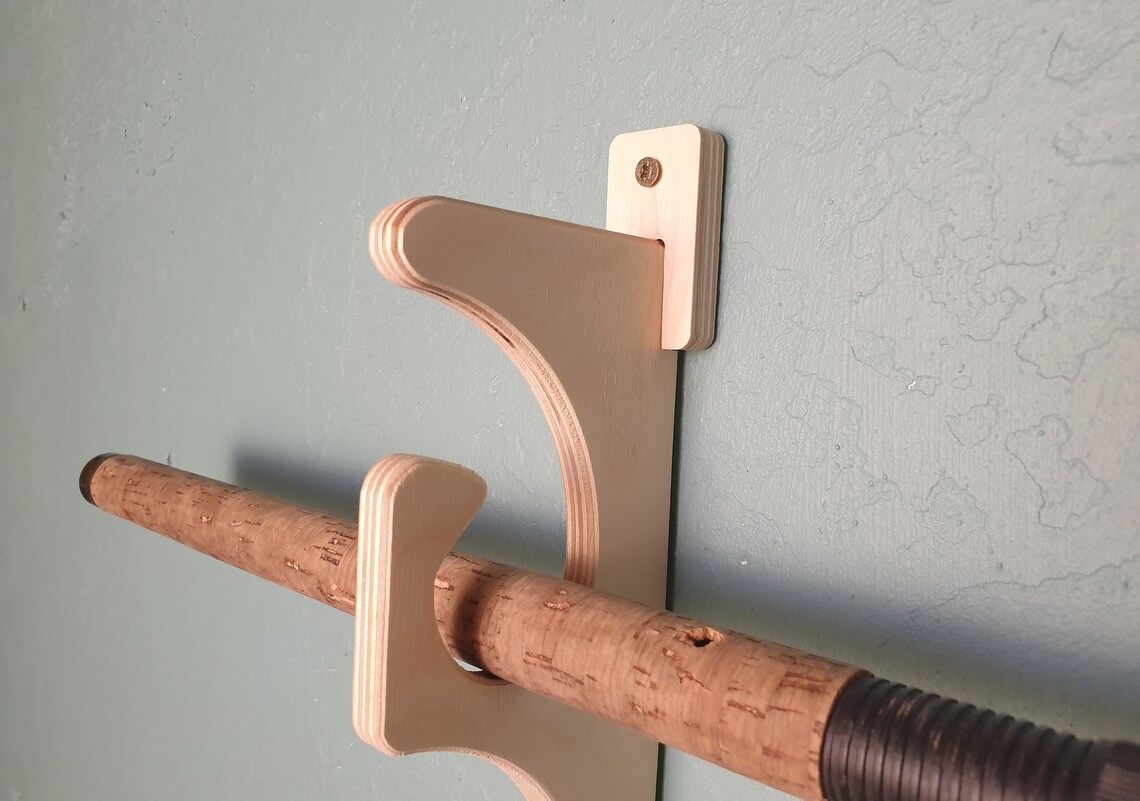 Fishing Pole Wall Hanger Ceiling Mounted Organizer Stand - Etsy