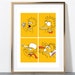 Lisa Simpson Old Style A4 Print - Etsy UK