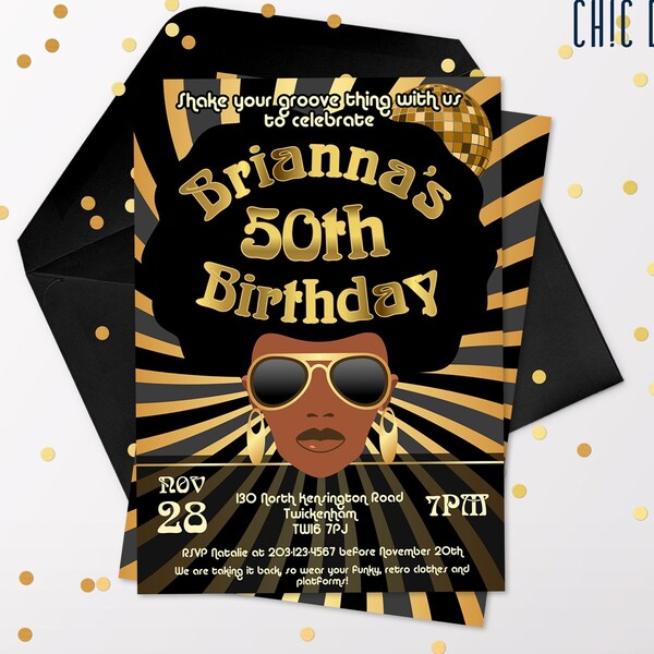 Soul Train Party Invitation - Etsy