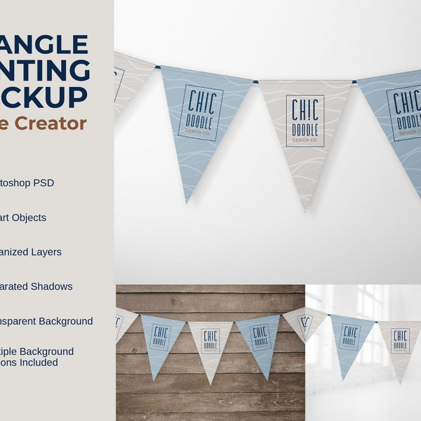 Pennant Banner - Etsy