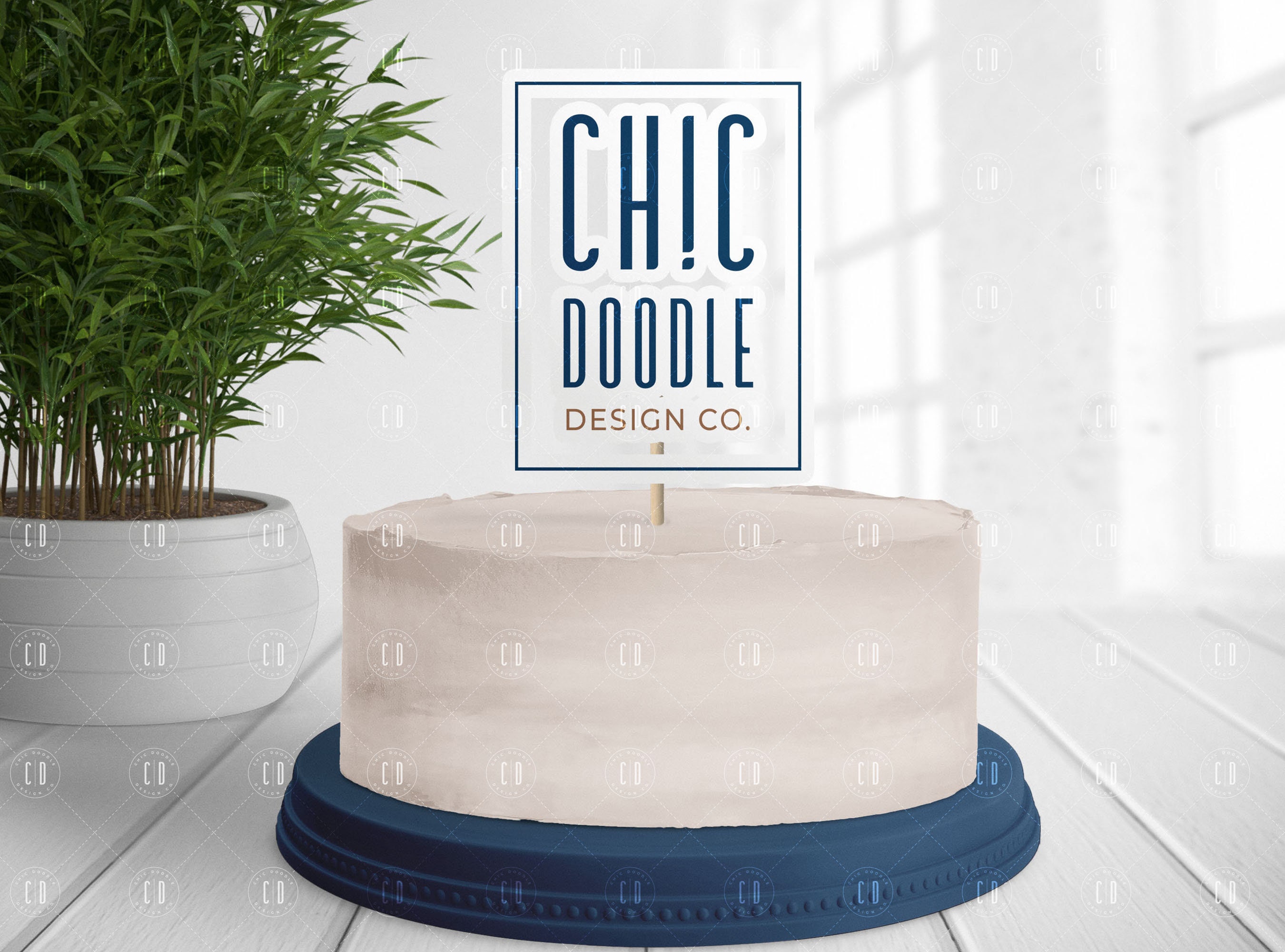 Mockup Scene Cake Topper Mockup PSD Photoshop - Etsy Australia