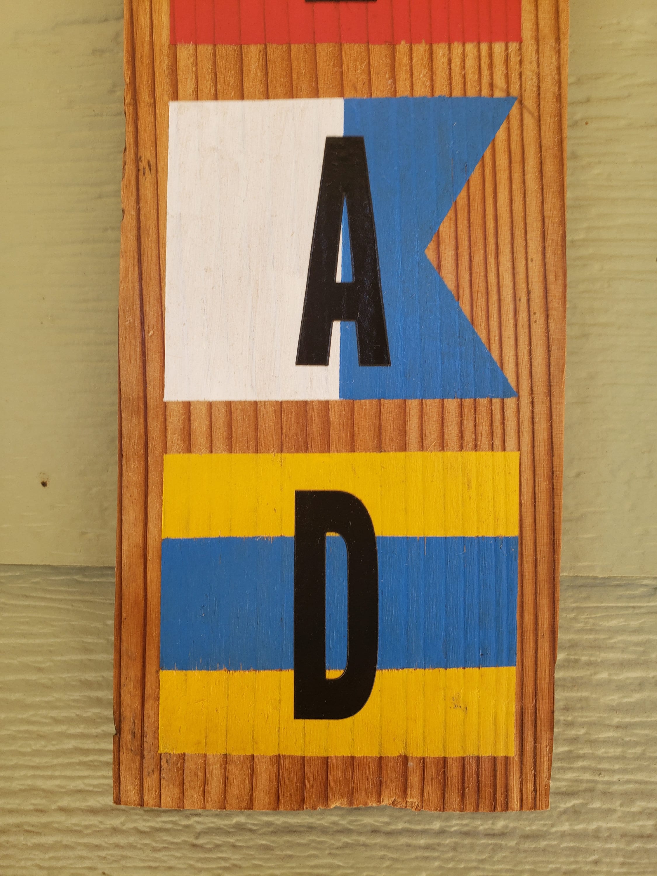 Handpainted Nautical Sign - Etsy