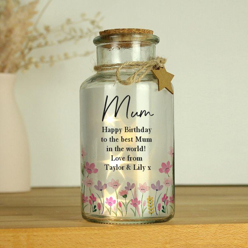 Light up Mum Vase - Etsy UK