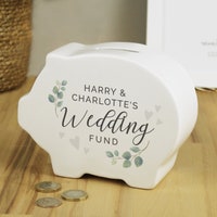 Wedding Fund Bank, Customizable, Memories, Personalized, Shadow Box ...