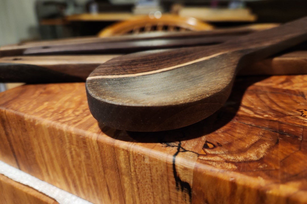 Handcrafted Black Walnut Spoons - Etsy