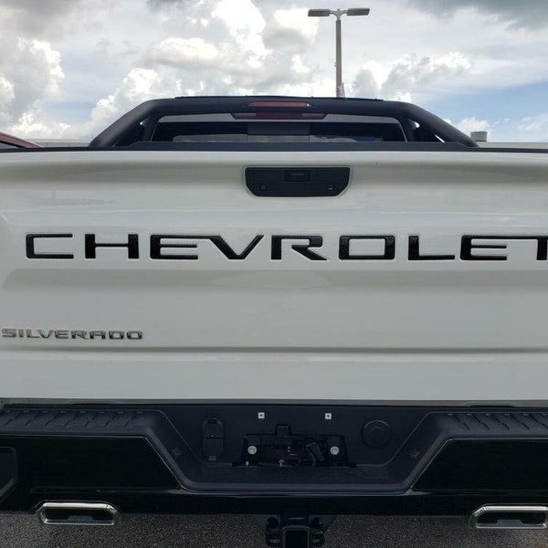 2020 Chevy Silverado Emblem Letters - Etsy