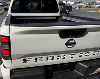 Raised Tailgate Decals Stickers Insert Letters Compatible With 2022 ...