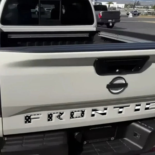 Nissan Frontier Tailgate Decals - Etsy