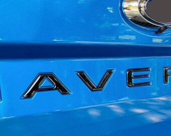 Ford Maverick Tailgate Letters - Etsy