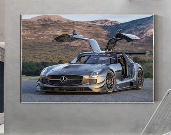 Mercedes Amg Sls Poster - Etsy