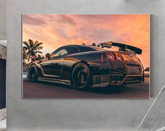 Nissan Gtr R35 Poster - Etsy