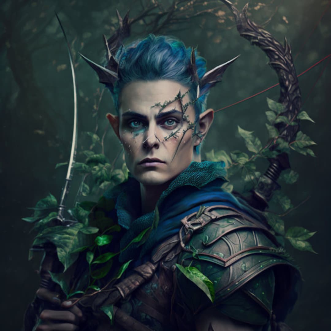 CHARACTER COMMISSION Photorealistic Fantasy Portrait, Custom Character ...